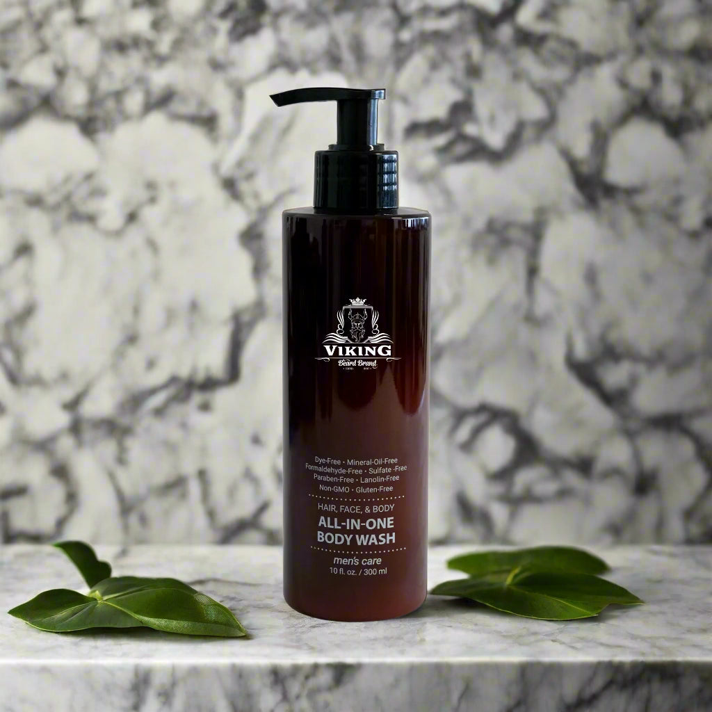 All-In-One Body Wash for Men - Certified Organic – Viking Beard Brand