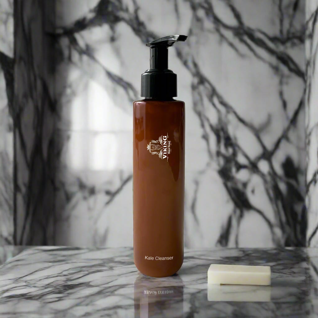 Men's Kale Face Cleanser – Viking Beard Brand