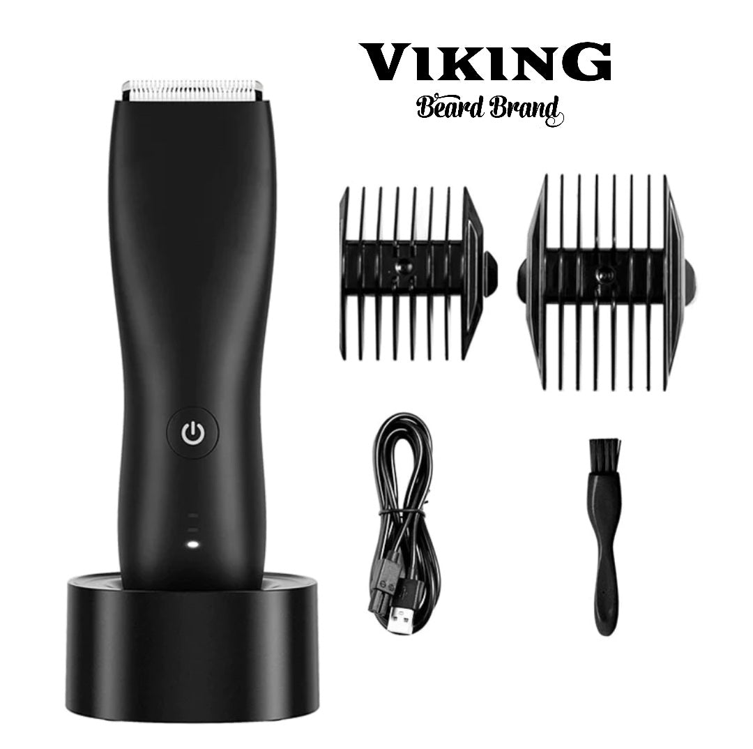 Groin Hair Trimmer for Men - Cordless Ball Shaver & Body Groomer ...